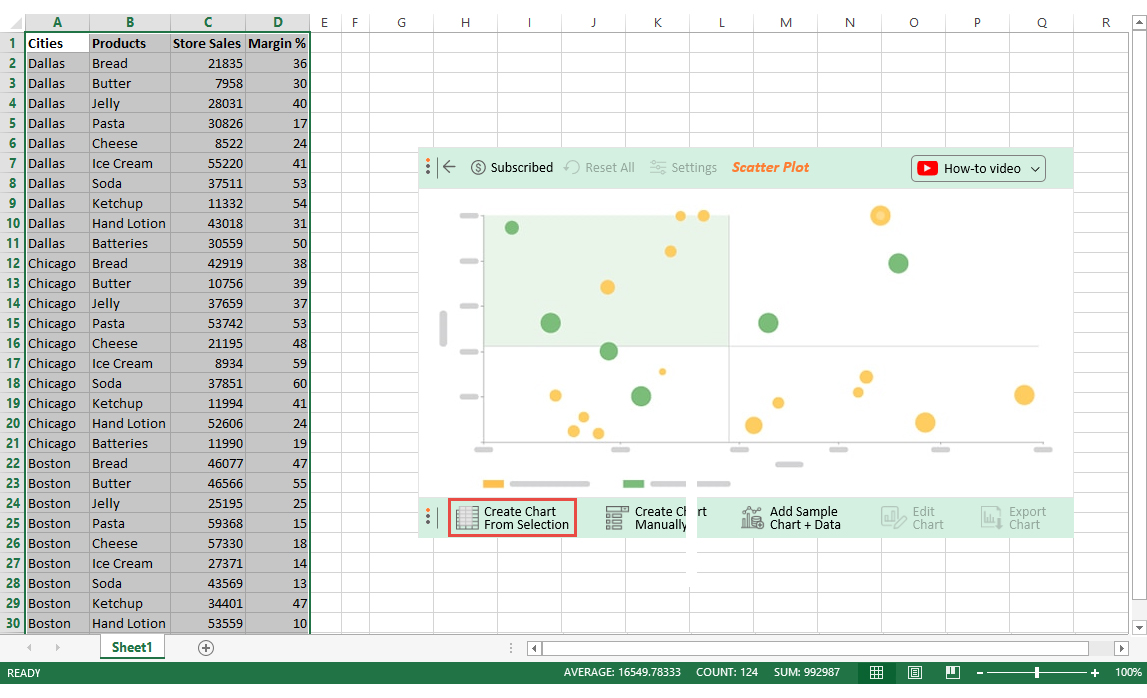 How To Draw Xy Graph In Excel
