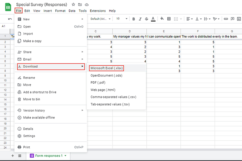 How To Connect Online Forms To Excel To Analyze Data 